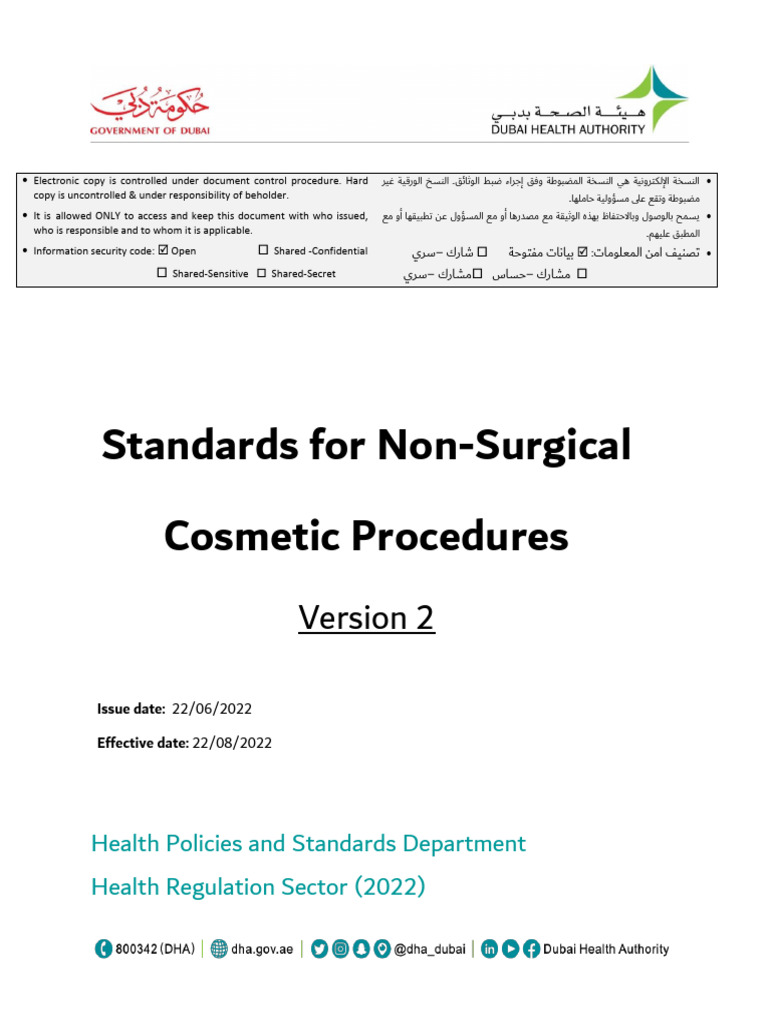 Standards for Non-Surgical Procedures | PDF | Health Professional ...
