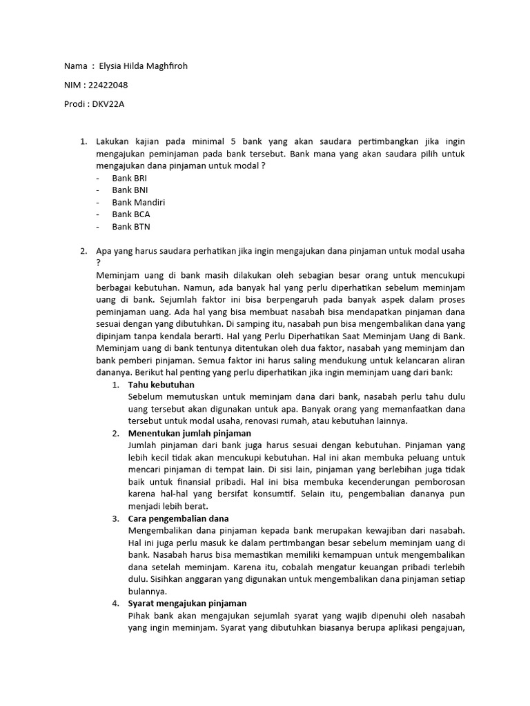 Elysia Hilda Maghfiroh - 22422048 - Dkv22a - Manajemen Administrasi Keuangan | PDF