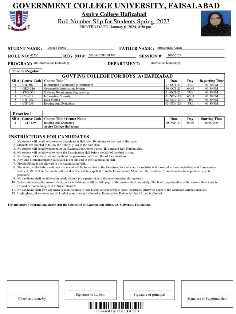 IT 6th 2020-24 | PDF | Geographic Information System | Computing
