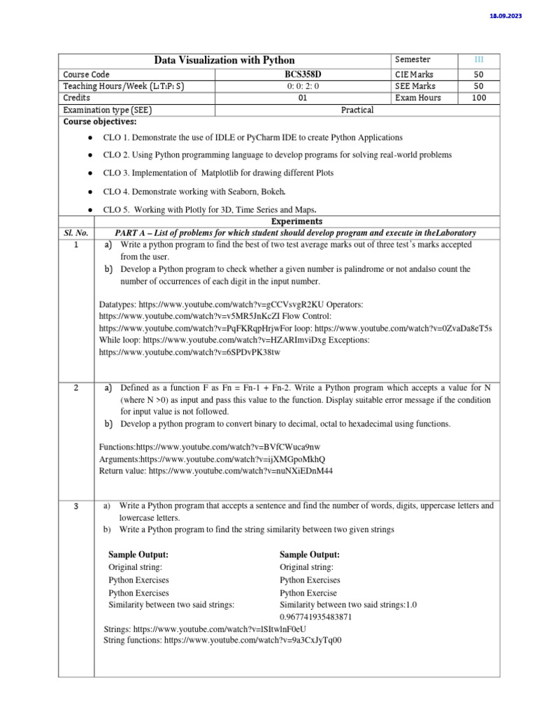 1 | PDF | Computer Program | Programming