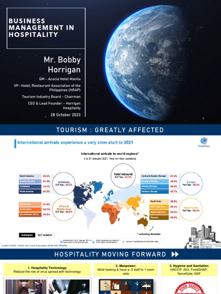 Bobby Horrigan Business Management in Hospitality 28oct23 | PDF
