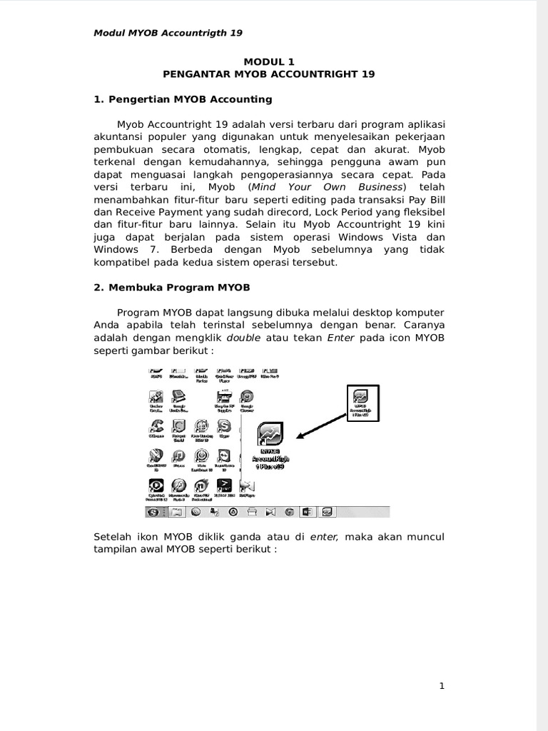 Dokumen - Tips Modul I Myob 19 | PDF
