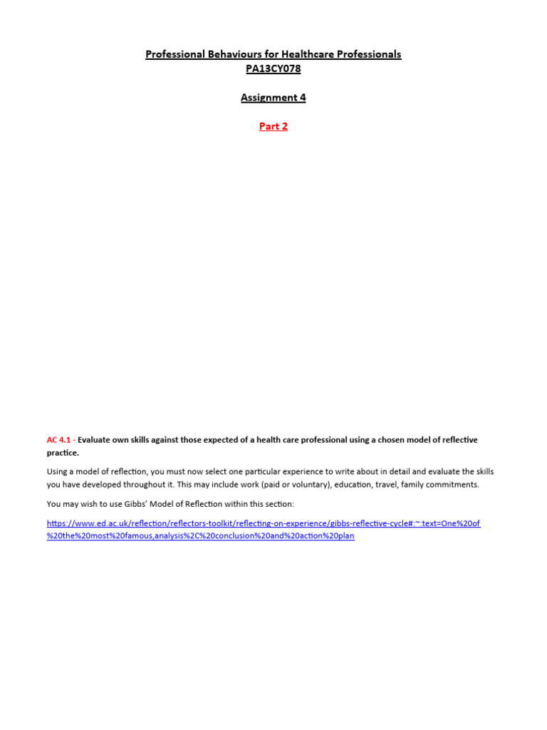 Prof Beh Task 4 Part 2 | PDF