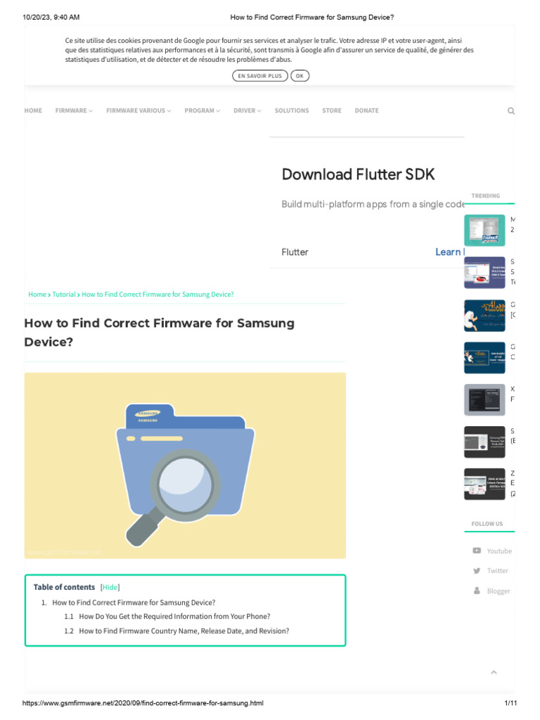 How To Find Correct Firmware For Samsung Device | Download Free PDF | Mobile Telecommunications ...