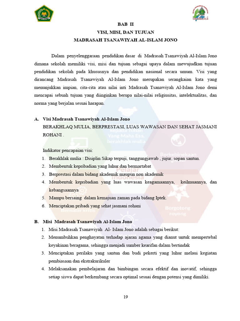 BAB II KOSP 2324 | PDF