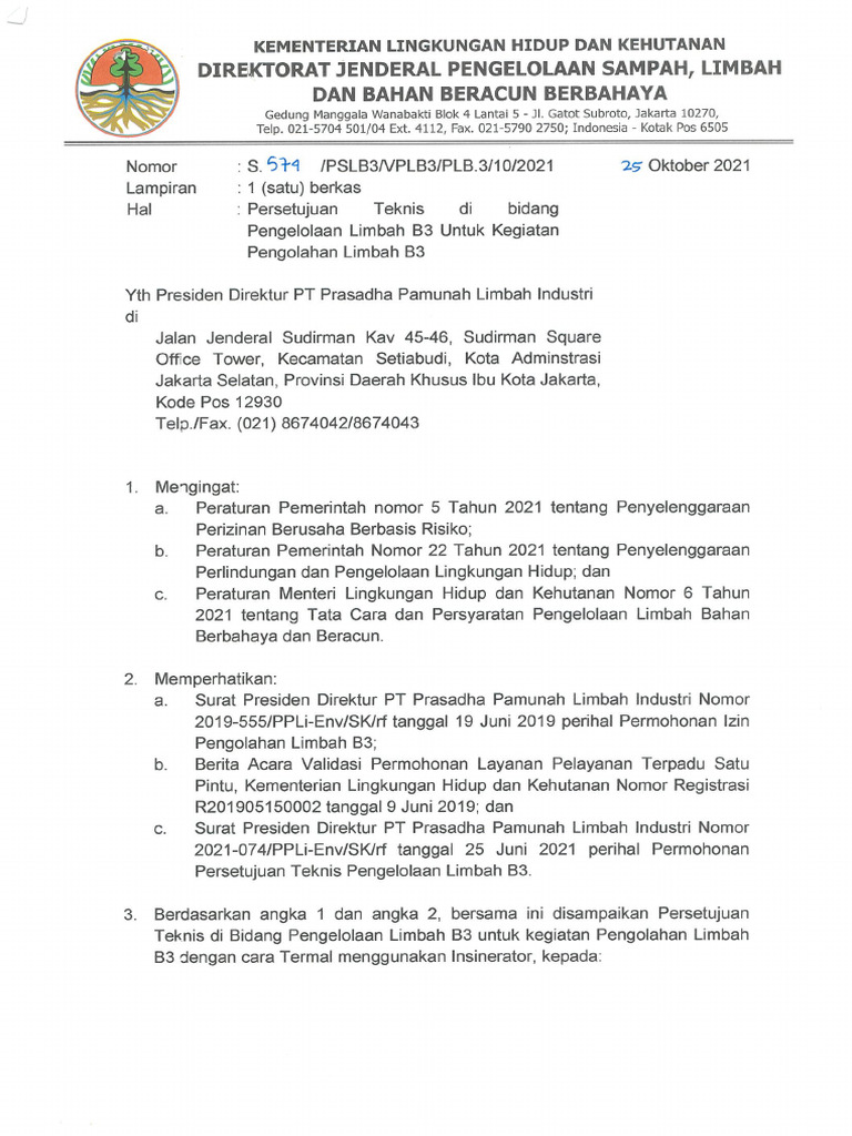 19c - PerTek Incinerator PPLi | PDF