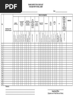 Checklist For The Inspection-In-ranks | PDF | Shirt | Embroidery