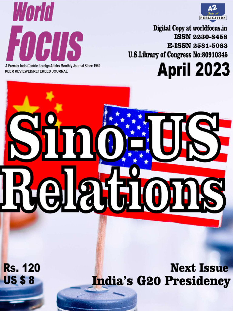 World Focus April Issue English 2023 Sha | PDF | Africa | China