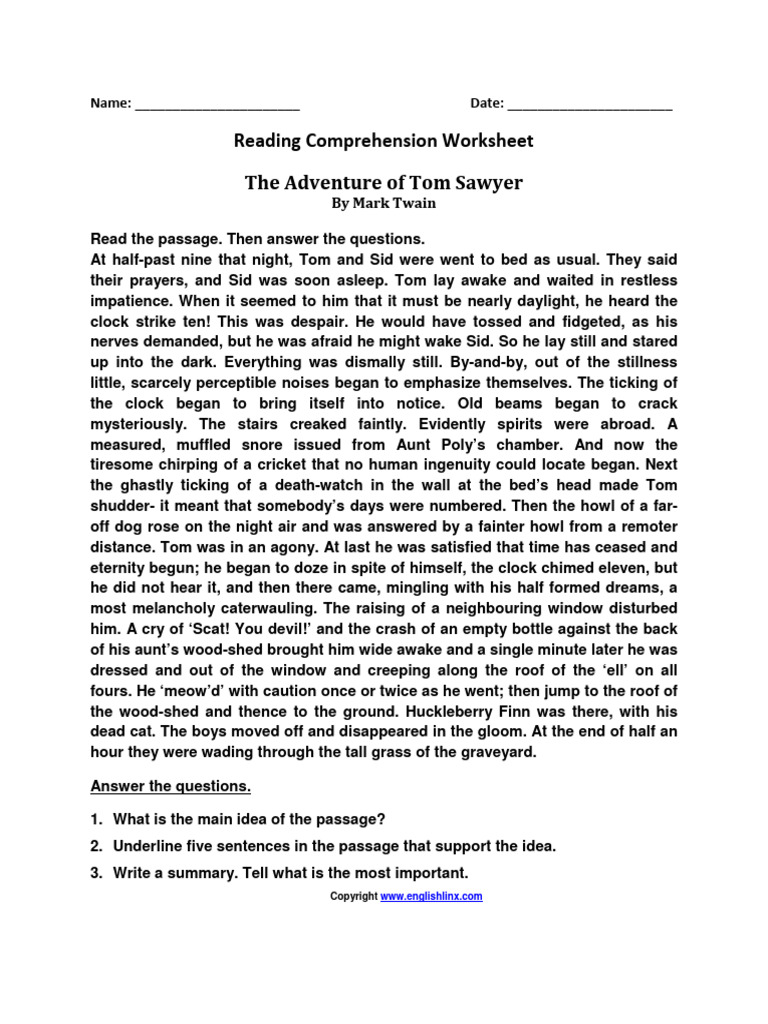 8th Grade ELA Summer Packet | PDF | Continental Shelf | Birds Of Prey