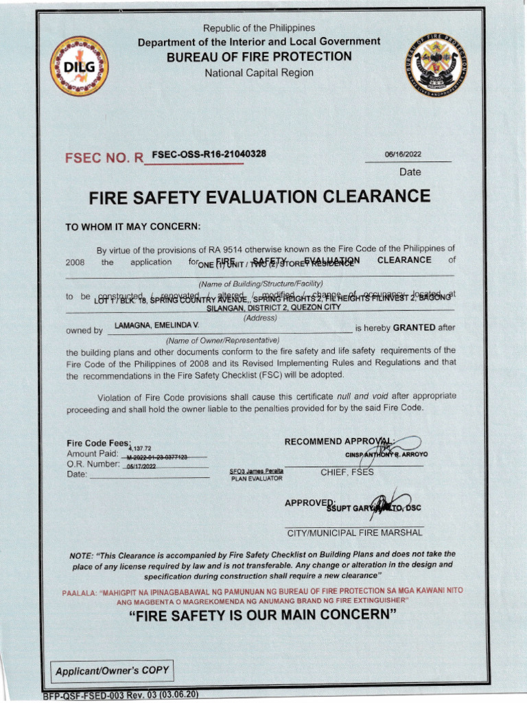 Fire Safety Clearance For Electrical Wiring Installation 1675304002152 ...