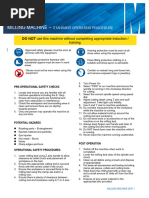 SS WHS SAF 000 Safe Operating Procedure Milling Machine | PDF ...