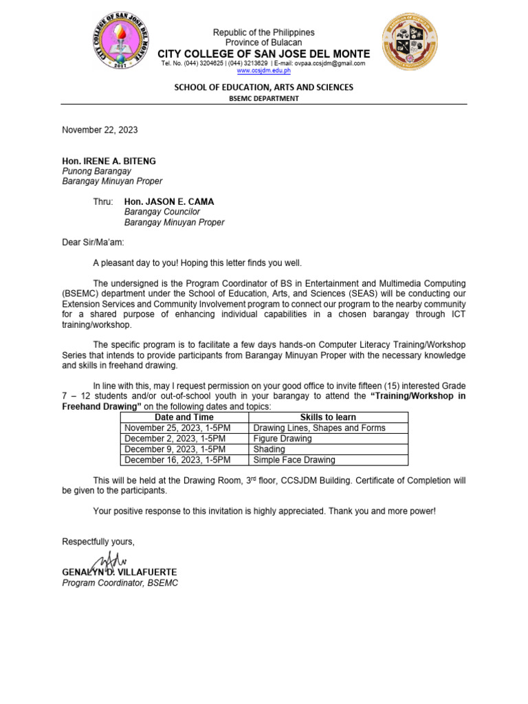 BSEMC Outreach 2023 2 | PDF | Learning