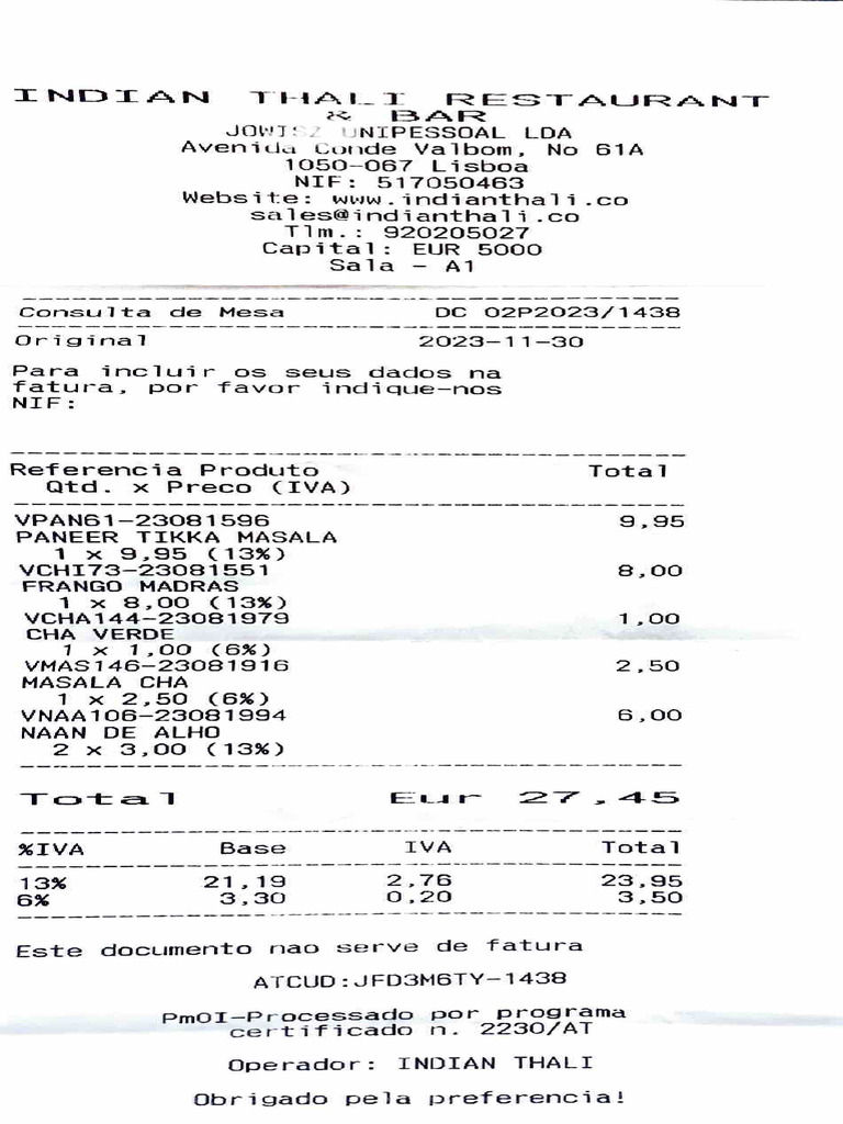 Supermarket Bill | PDF