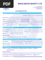 Loan Application Form Revised 2023 | PDF | Loans | Credit