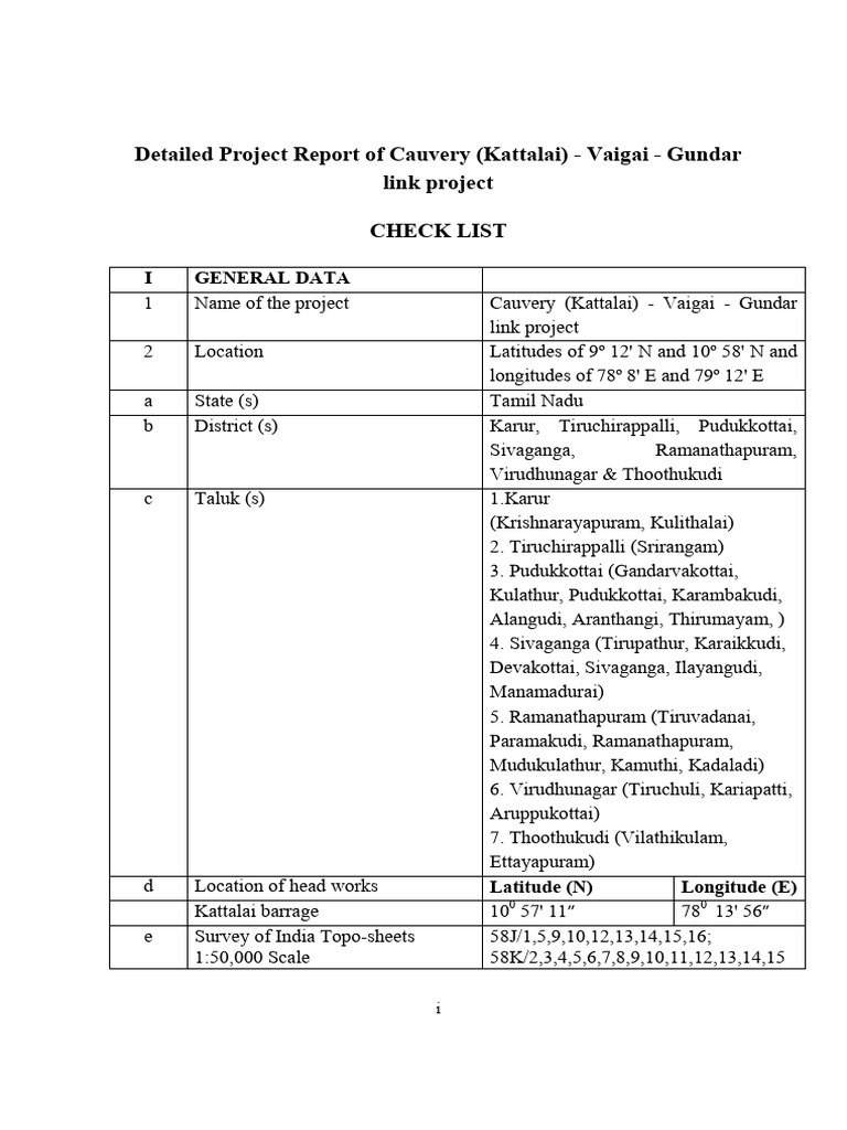 3 Check List | PDF | Dam | Groundwater