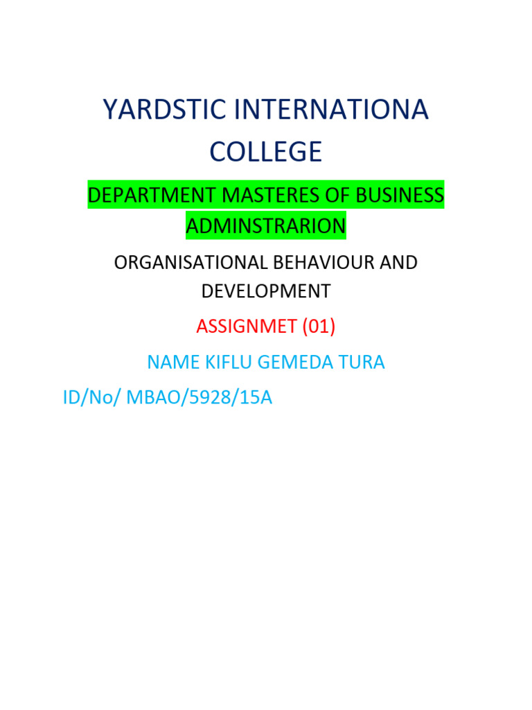 Name Kiflu Gemeda Tura Id - No-Mbao-5928-15a (Ob Assi 01) | PDF | Information | Organizational ...