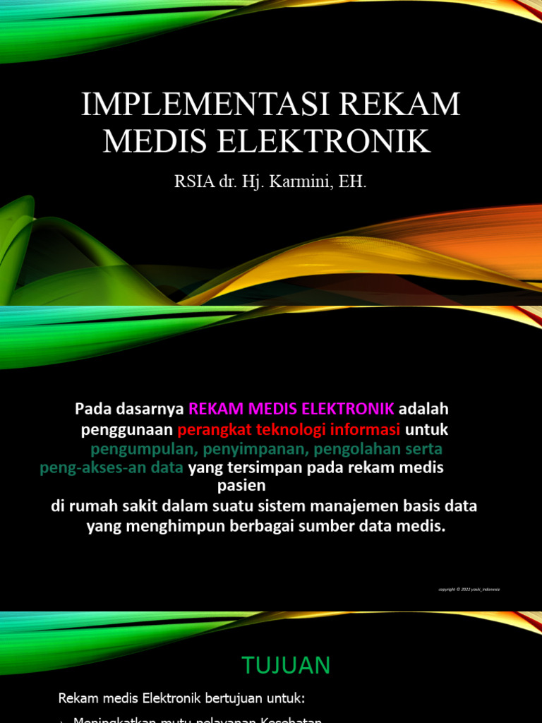 Implementasi Rekam Medis Elektronik | PDF