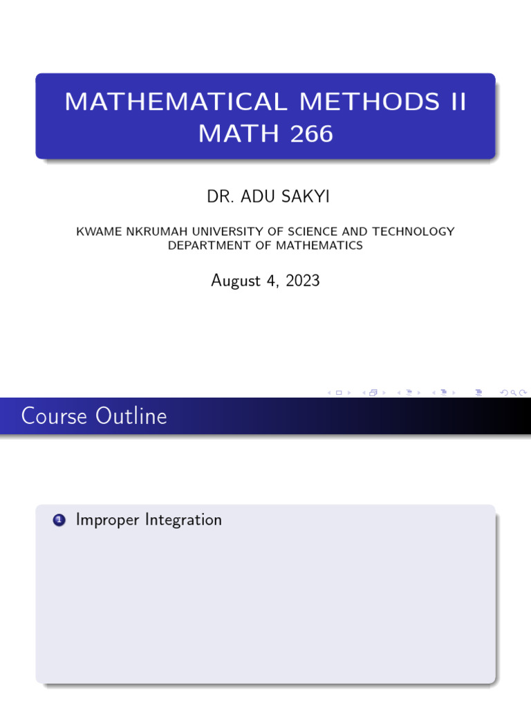 Maths Methods Stud Copy 4 | PDF | Integral | Fourier Series
