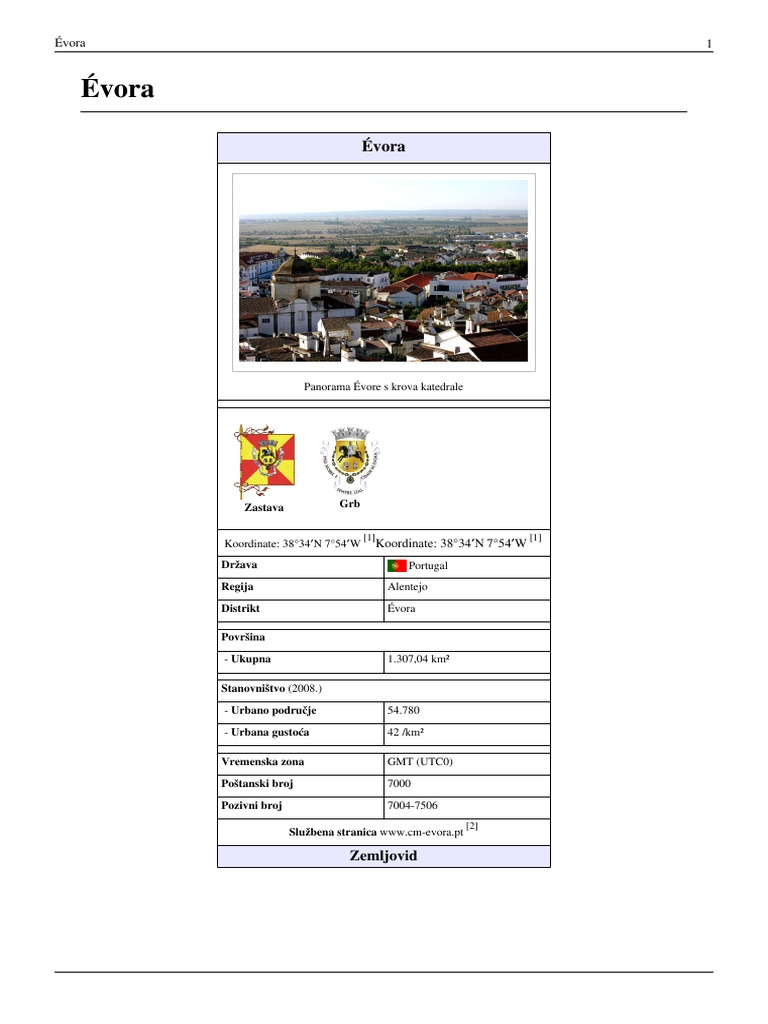 Évora | PDF