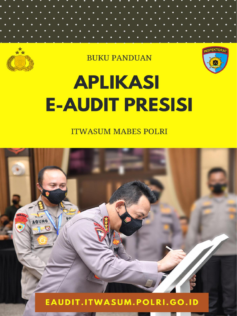 Final - Manual Book E-Audit Itwasum | PDF | Bisnis | Pengelolaan Keuangan & Uang