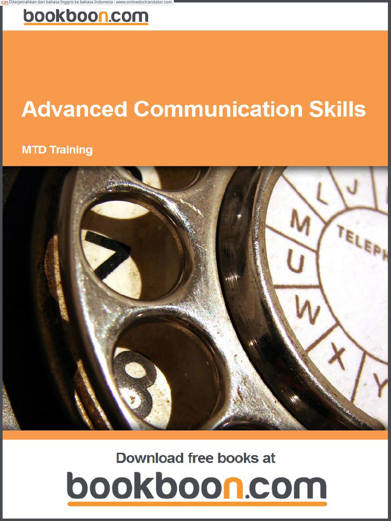 Advanced-Communication-Skills en Id | PDF