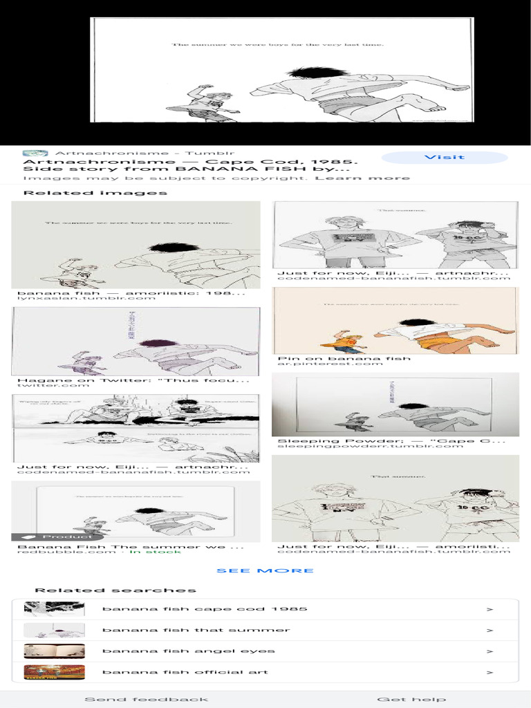 Banana Fish Cape Cod - Google Search | PDF