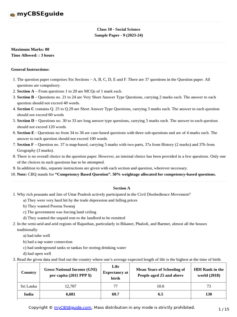 10 Socialscience23 24 sp09 | PDF | Loans | Coal