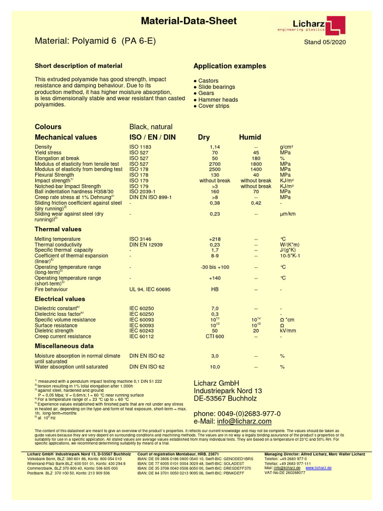 PA6E | PDF | Strength Of Materials | Young's Modulus