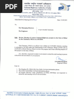 NHAI Letter | PDF