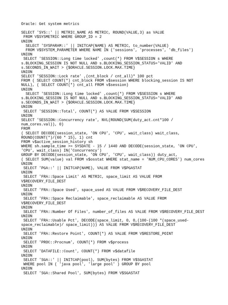 Get System Metrics | Download Free PDF | Central Processing Unit | Data ... Get System Metrics | Download Free PDF | Central Processing Unit | Data ...