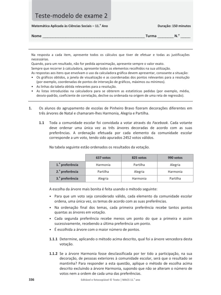 Prova2 Macs | PDF | Desvio padrão | Decimal