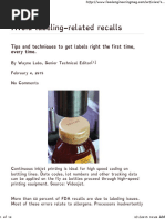 Label Reconciliation | PDF