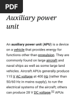 Airliner APU - APS5000 - PRATT & WHITNEY - Electric - 300kW + | PDF ...