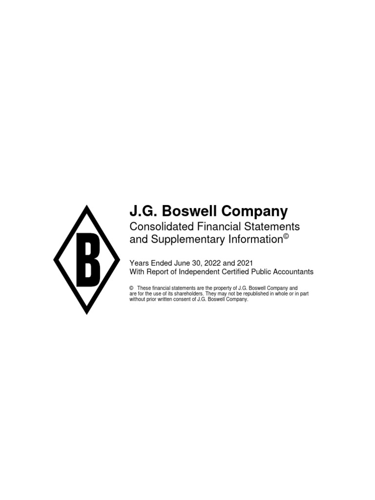Shareholder Financial Overview | PDF | Finance & Money Management