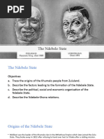 The Zulu State Under Tshaka | PDF | Zulu Kingdom