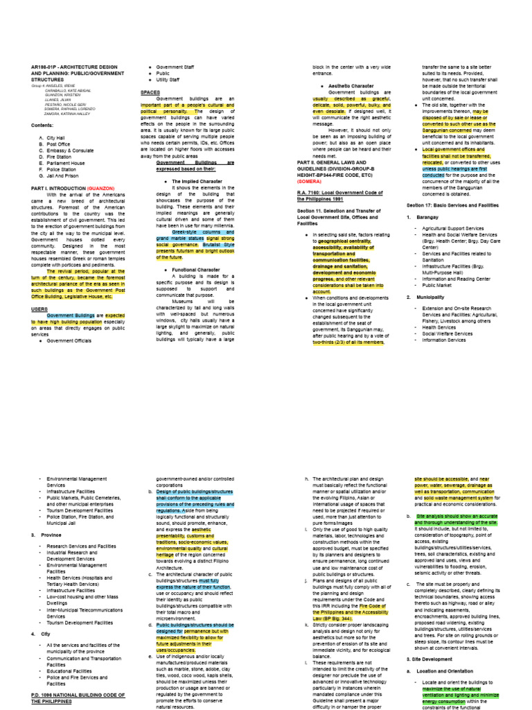 Government Building Design Guidelines | PDF | Consul (Representative ...