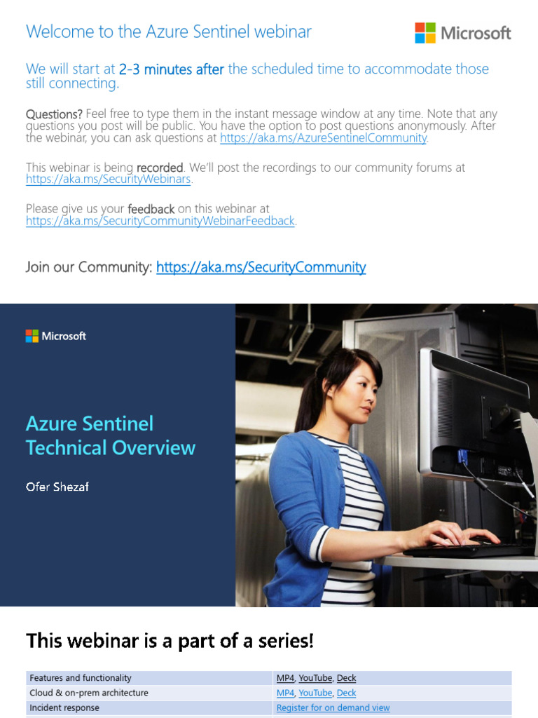 Intro To Sentinel | PDF
