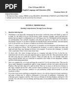 CBSE Class 10 Analytical Paragraph Complete | PDF