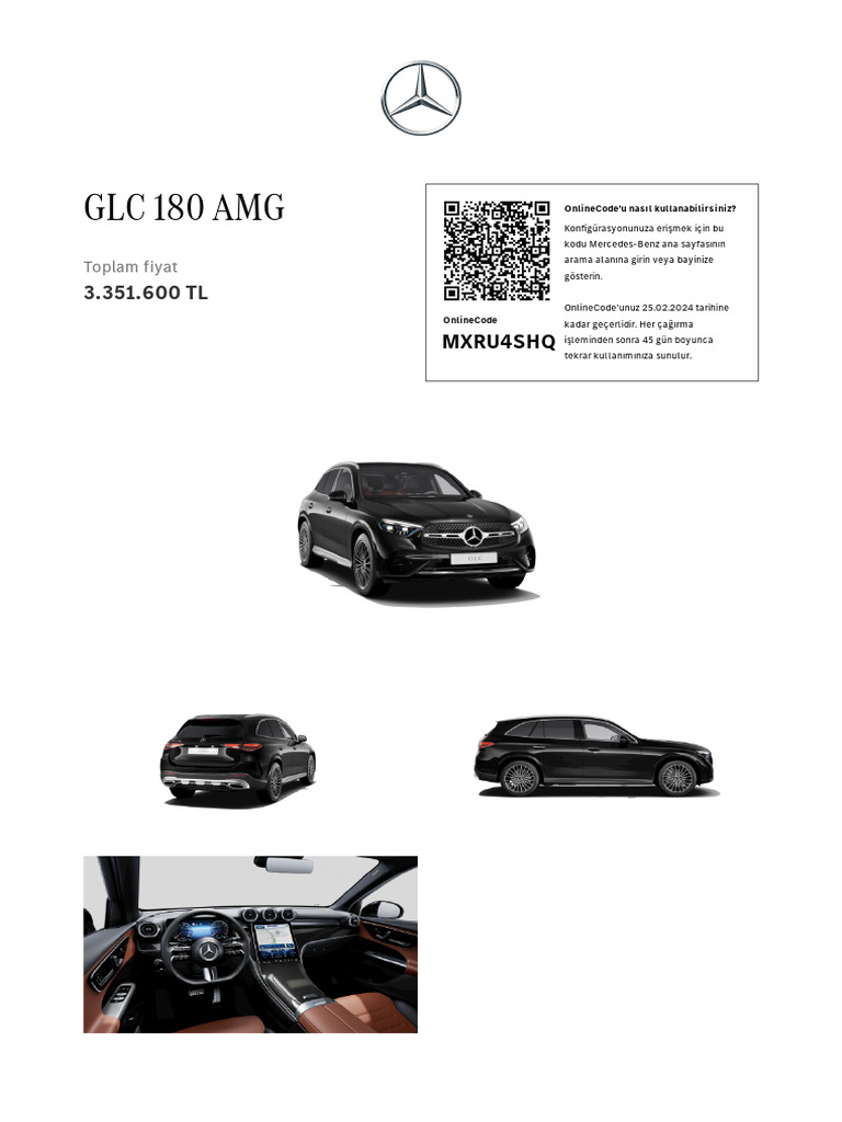 GLC 180 Amg Mxru4shq | PDF