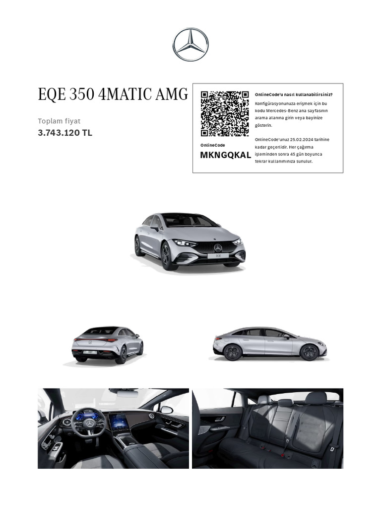 Eqe 350 4matic Amg Mkngqkal | PDF