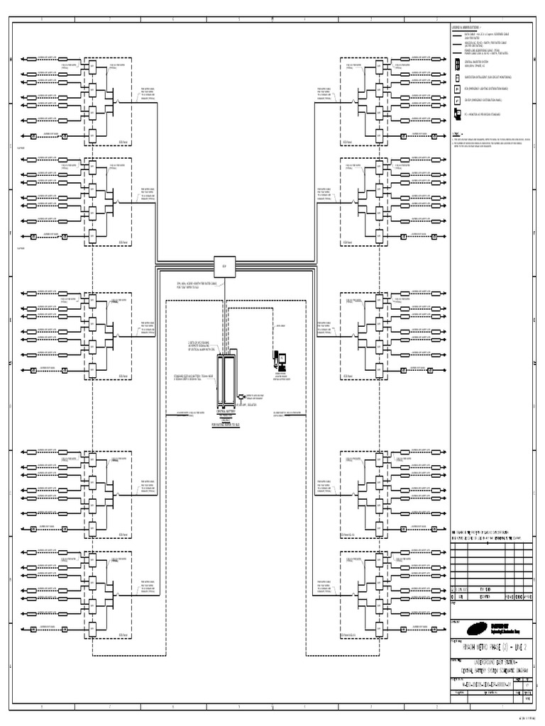 Central Battery System Schematic Diagram | PDF | Mains Electricity ...