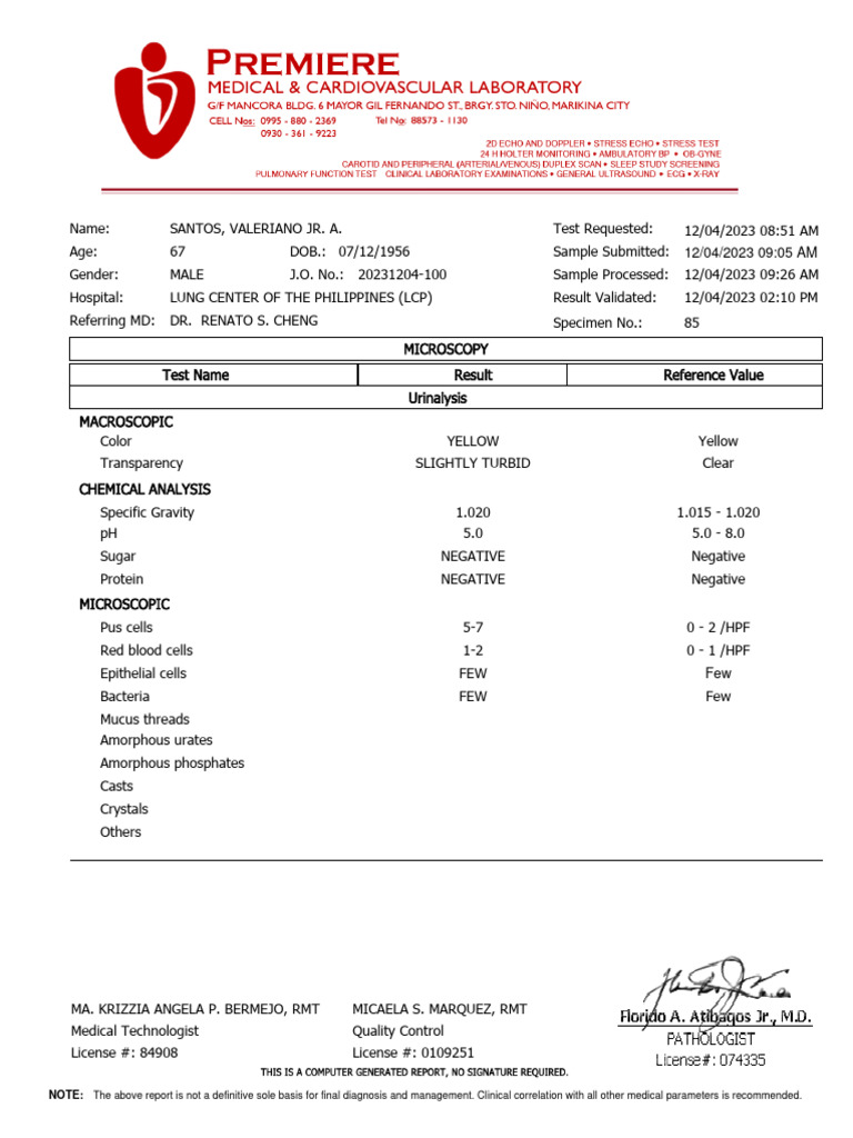 Santos, Valeriano Jr. A. (Au) | PDF | Medical Specialties | Clinical ...