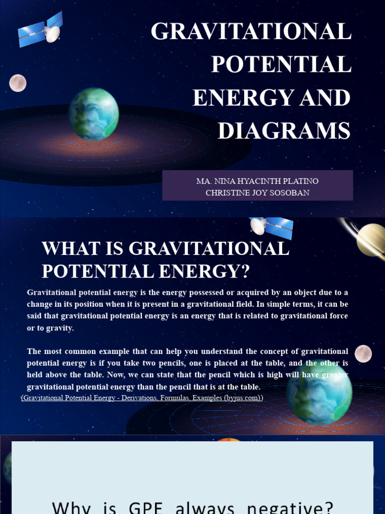 Gravitational Potential Energy | PDF