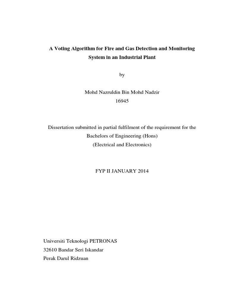 Voting Algorithm for Gas Detection System | PDF | Programmable Logic Controller | Computer Network