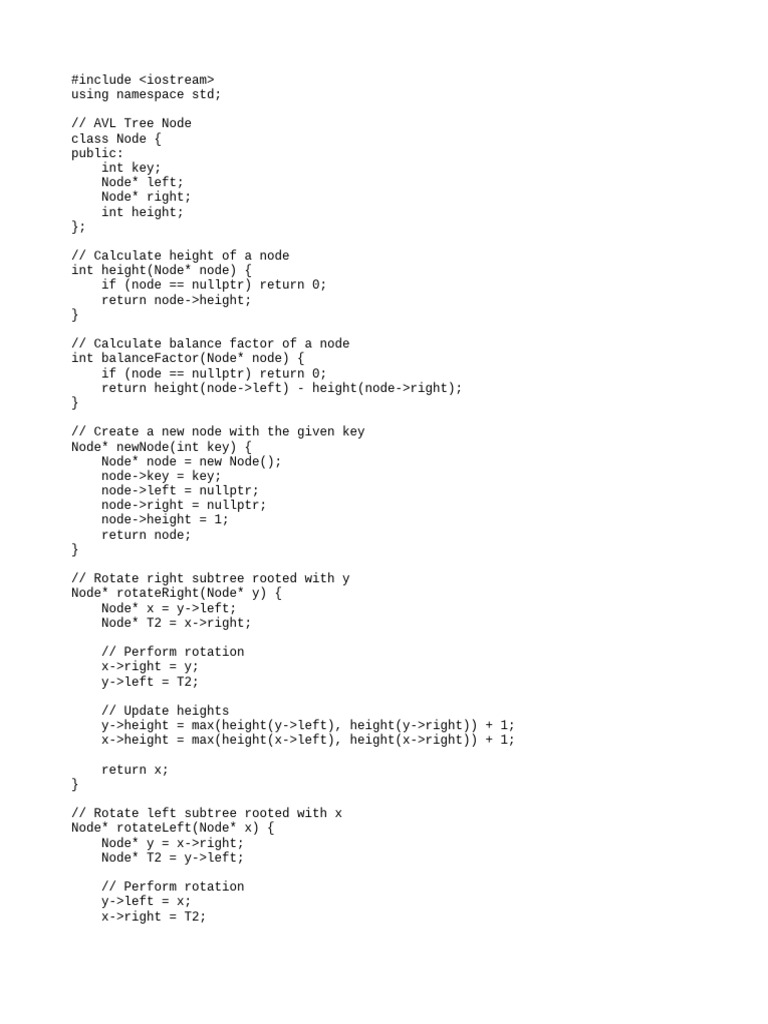 avl wstr | PDF | Theoretical Computer Science | Data Management