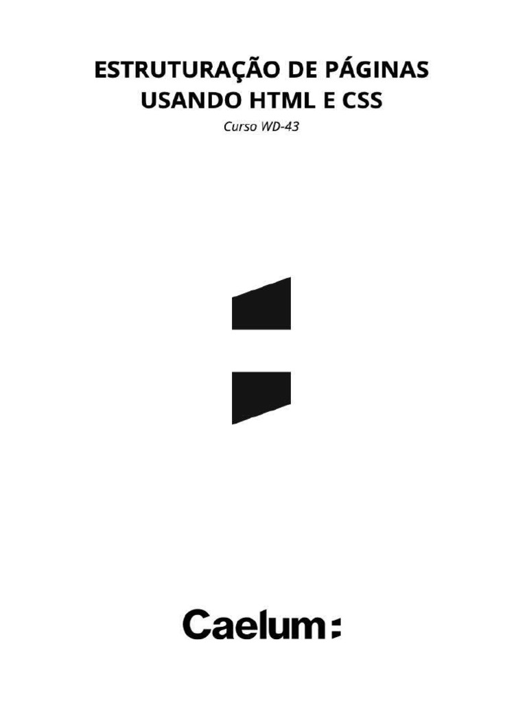 Apostila HTML Css Javascript | PDF | Html | Rede mundial de computadores