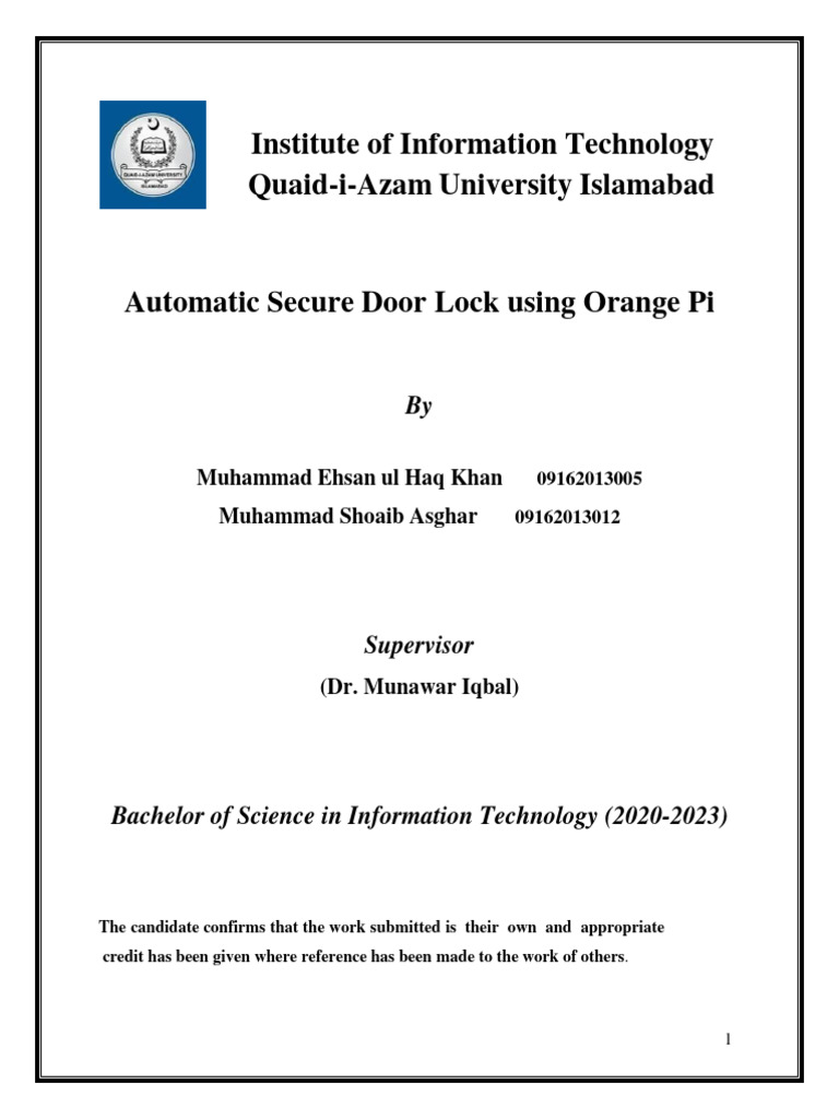 FYP2 Final | PDF | Access Control | Usability