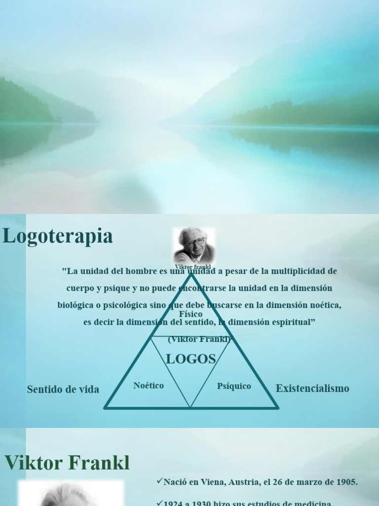 Logoterapia | PDF | Sicología
