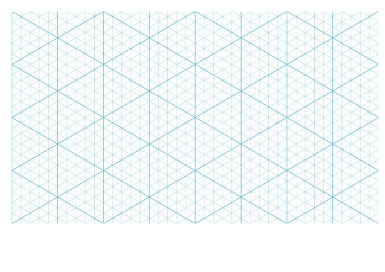 Isometric Grid A3 | PDF