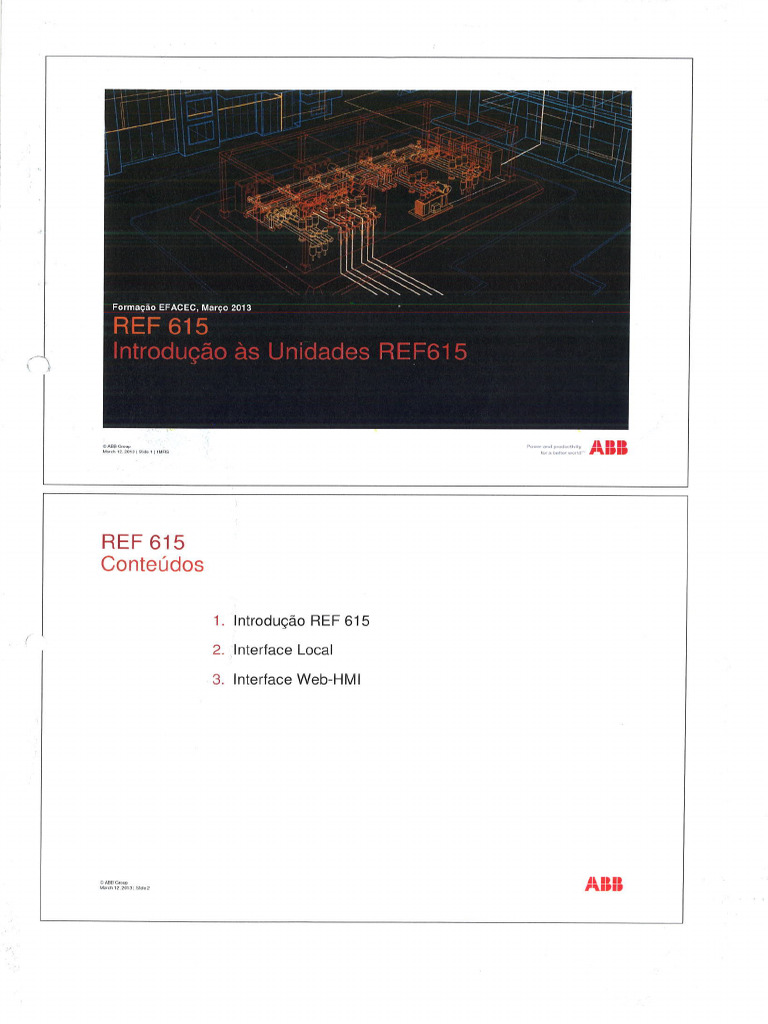 Abb Training - Ref615 | PDF